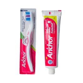 Anchor Whitening Toothpaste With Toothbrush - Grandiose.ae
