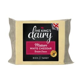 The King'S Dairy Mature White Cheddar - Grandiose.ae