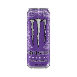 Monster Energy Violet Zero Sugar Energy Drink 500ml - Grandiose.ae