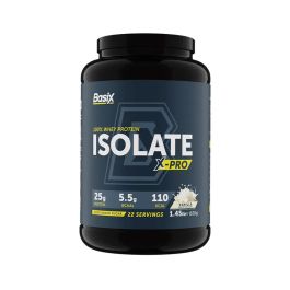 Basix 100% Whey Protein Isolate X Pro Vanilla Protein Powder - Grandiose.ae
