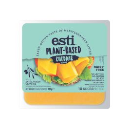 Esti Plant Based Cheddar Flavour Slices - Grandiose.ae