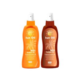 Style Sun Oil Carrot + Coconut Suntan Oil - Grandiose.ae