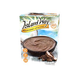 Island Way Chocolate Coconut Ice Dessert - Grandiose.ae
