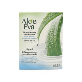 Aloe Eva Aloe Vera and Yoghurt Proteins Strengthening Hair Ampoules ...