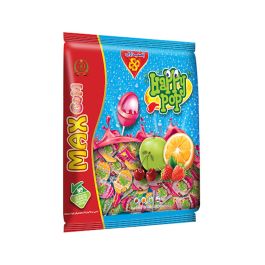 Happy Pop Cherry Max Gum Lollipop - Grandiose.ae