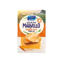 Almarai Marvello Natural Slice Cheddar Chesse - Grandiose.ae