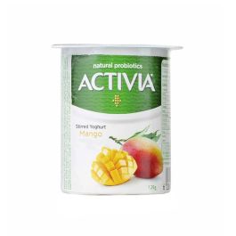 Activia Stirred Mango Low Fat Yoghurt - Grandiose.ae