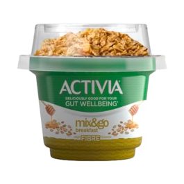 Activia Mix & Go Breakfast Oat Honey Cereal Yogurt - Grandiose.ae