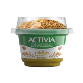Activia Mix & Go Breakfast Oat Honey Cereal Yogurt - Grandiose.ae