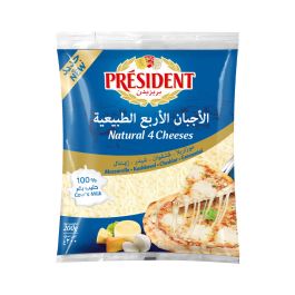 President Natural Four Cheeses - Grandiose.ae