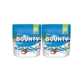 Bounty Mini Chocolate Bars - Grandiose.ae