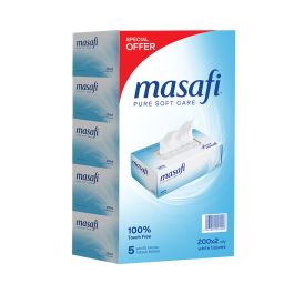 Masafi Tissue 5's 200ply Special Offer - Grandiose.ae