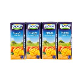Lacnor 100% Mango Juice 180ml - Grandiose.ae