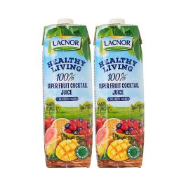 Lacnor 100% Cocktail Juice 1L - Grandiose.ae