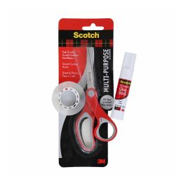 3m Scotch Promo Scissor + Tape + Glue Pack - Grandiose.ae