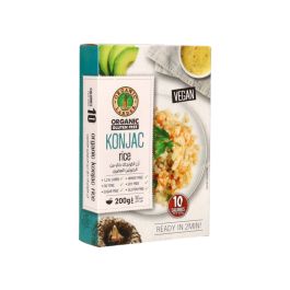 Organic Larder Organic Konjac Rice - Grandiose.ae