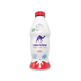 Safa Camelicious Fresh Skimmed Milk 1L - Grandiose.ae