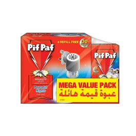Pif Paf 30 Nights Led Mosquito Killer + Free Refill - Grandiose.ae