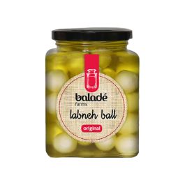 Balade Labneh Ball With Zaatar In Oil 400GM - Grandiose.ae