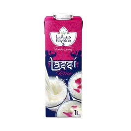 Hayatna Rose Lassi Laban Drink 1L - Grandiose.ae