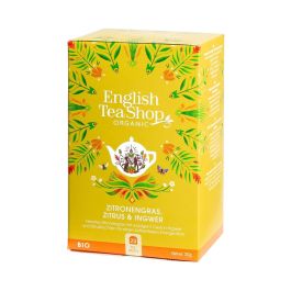 English Tea Shop Organic Lemongrass Citrus Ginger Tea - Grandiose.ae