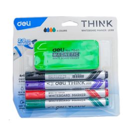 Deli Whiteboard Marker Set - Grandiose.ae