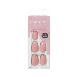 Kiss Impress Coffin Shape Medium Color Nails - Sumptuous - Grandiose.ae