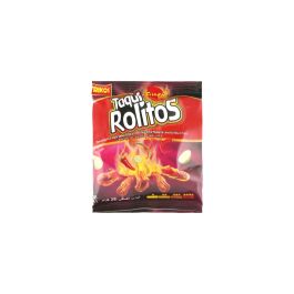 Taqui Rolitos Hot Chilli Paper and Lime Tortilla Chips - Grandiose.ae