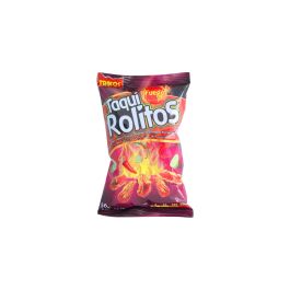 Taqui Rolitos Hot Chilli Paper and Lime Tortilla Chips - Grandiose.ae