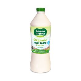 Meliha Full Fat Fresh Organic Laban 1L