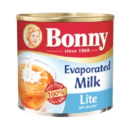 Bonny Evaporated Milk Low Fat - Grandiose.ae