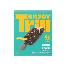 Enjoy Trill Coco Loco With Shaved Coconut Ice Cream Stick - Grandiose.ae