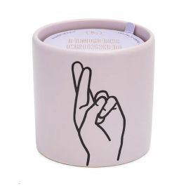 Paddywax Wisteria and Willow Fingers Crossed Candle - Grandiose.ae