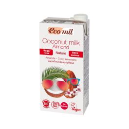 Ecomil Sugar Free Bio Almond Coconut Milk 1L - Grandiose.ae