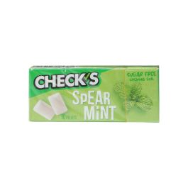 Check's Spear Mint Chewing Gum - Grandiose.ae