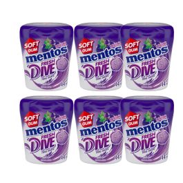 Mentos Fresh Dive Gum Grape - Grandiose.ae