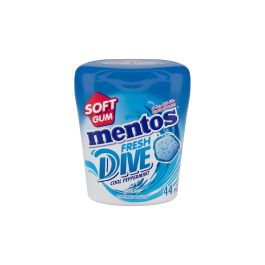 Mentos Fresh Dive Gum Peppermint - Grandiose.ae