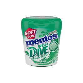 Mentos Fresh Dive Gum Spearmint - Grandiose.ae