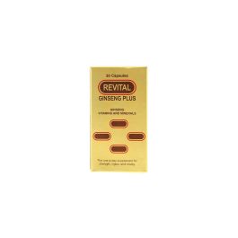 Revital Ginseng Plus Vitamins Capsules - Grandiose.ae