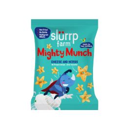 Slurrp Farm Mighty Munch Cheese and Herb Baked Puff - Grandiose.ae