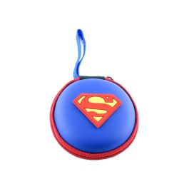 Warner Bros Dc Superman Eva Earphone Coin Pouch - Grandiose.ae