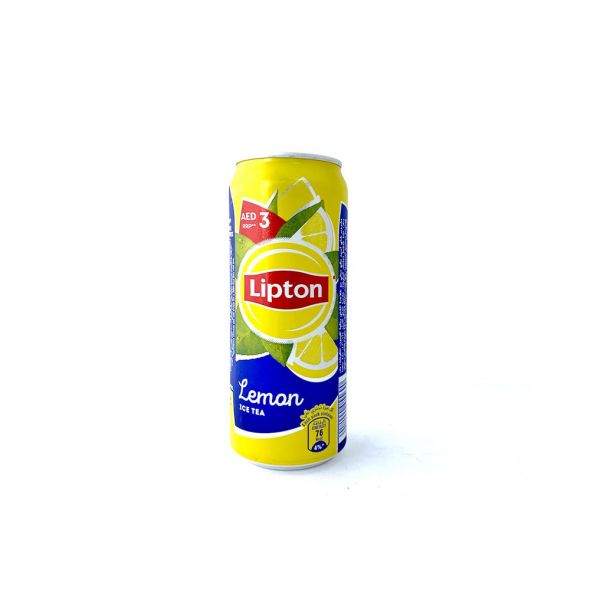 Lipton Ice Tea Lemon Can - Grandiose.ae
