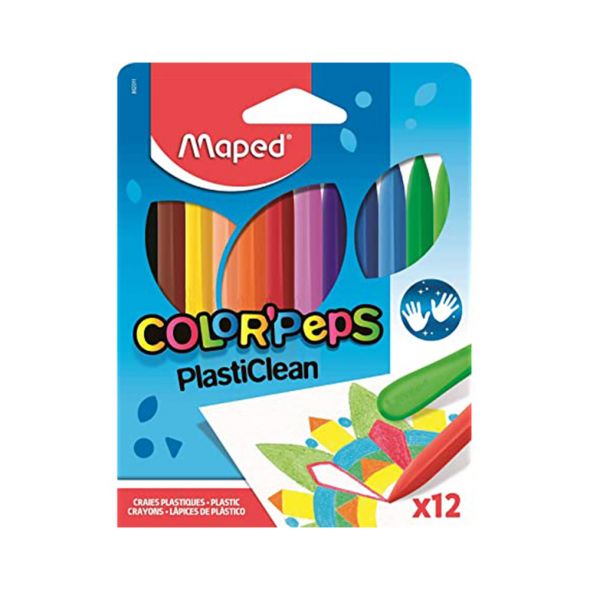 Color Peps Plasticlean Crayons- Grandiose.ae