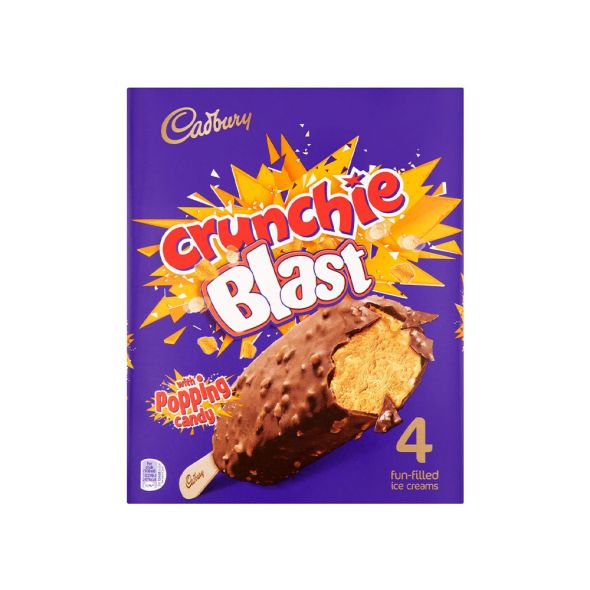 Cadbury Crunchie Blast Ice Cream Stick - Grandiose.ae