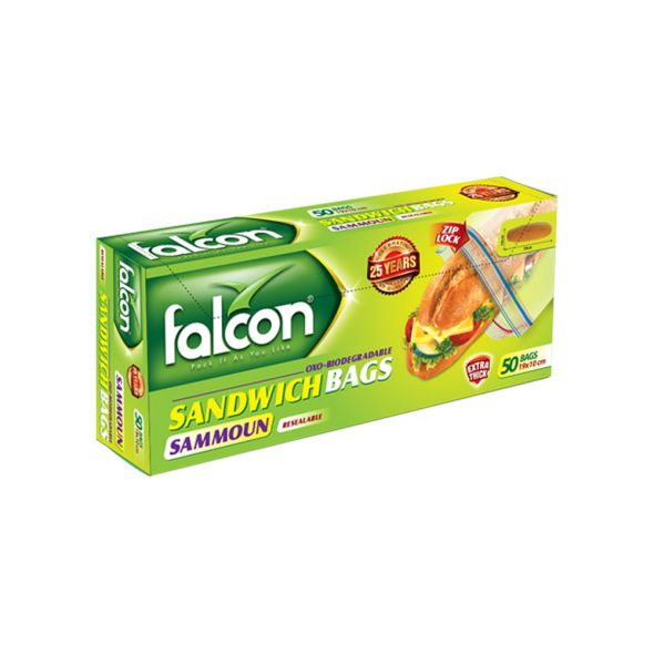 Falcon Samoon Small Sandwich Bag- Grandiose,ae