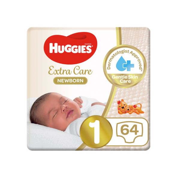 Huggies New Born Diapers Jumbo Size 1 - Grandiose.ae