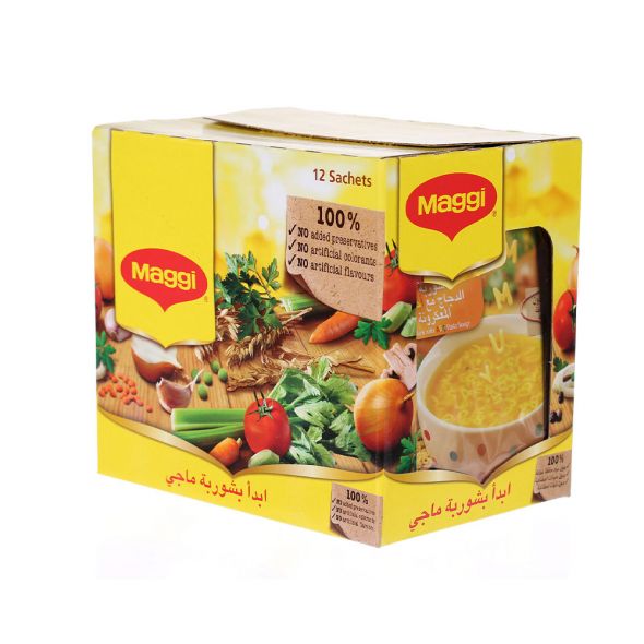 Maggi Soup Chicken with ABC Pasta - Grandiose.ae