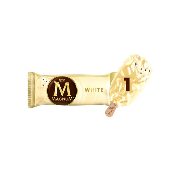 Magnum White Ice Cream - Grandiose.ae